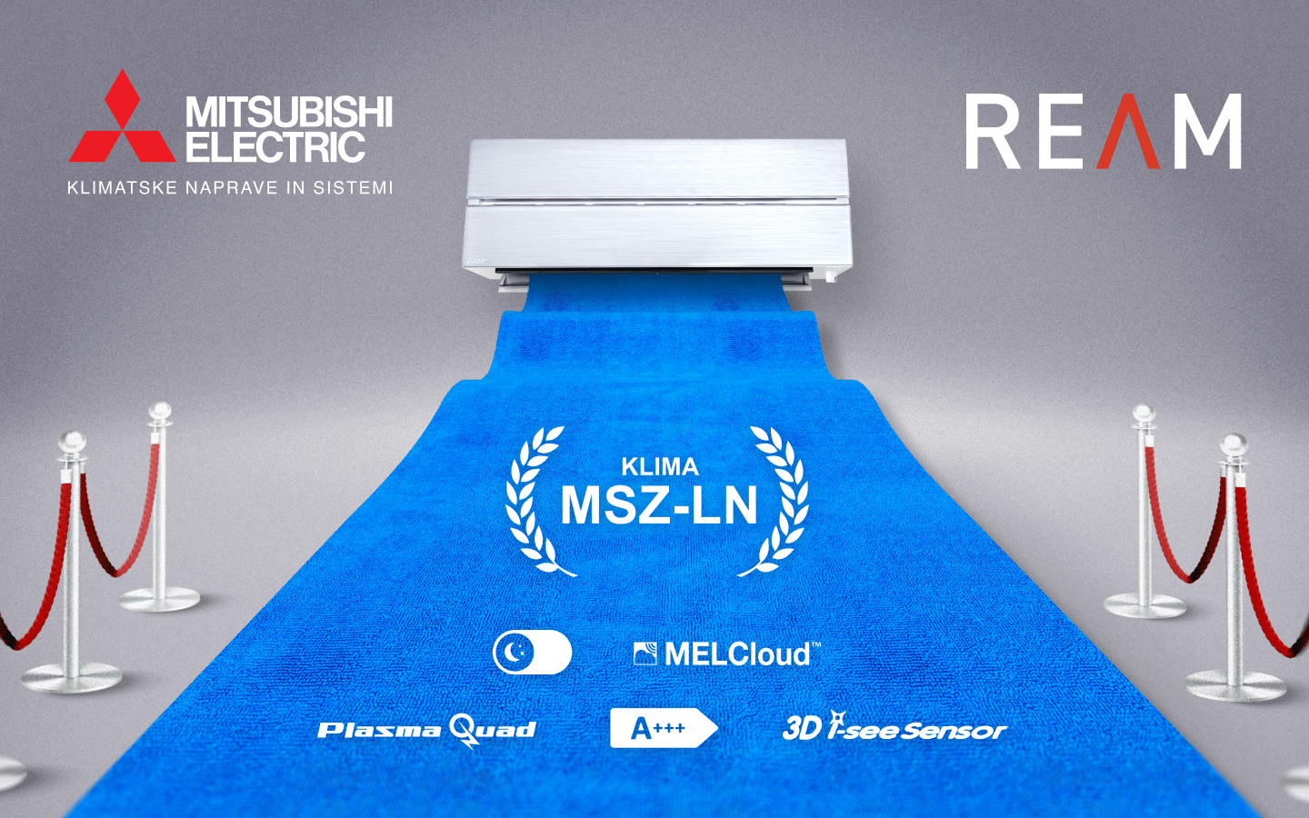 Mitsubishi Electric MSZ-LN: klimatska naprava za zahtevne - REAM d.o.o.